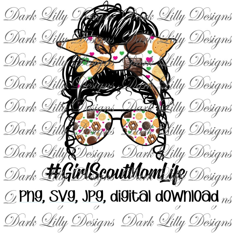 Girl Scout Png Girl Scout Mom Png Girl Scout Life Svg Messy Etsy