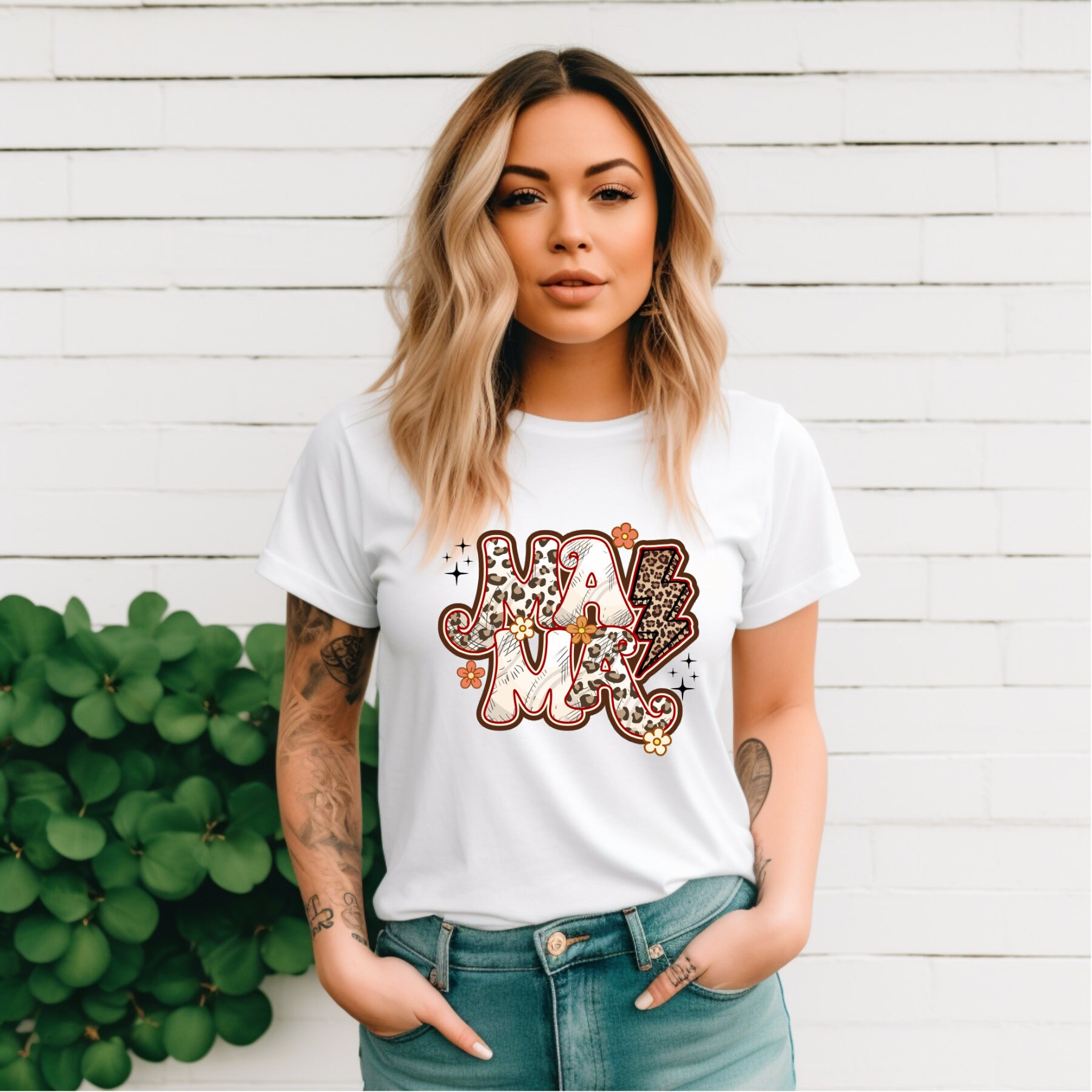 Mama Leopard Lighting Bolt Png, Mama Png, Mama Shirt Png, Mom Life Png ...