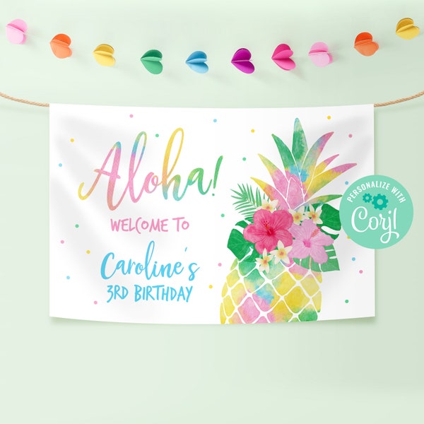 Pineapple Backdrop - Etsy