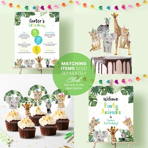 Editable Young Wild and Three Backdrop Welcome Banner Instant Download ...