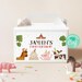 Editable Farm Animals Gable Box Label Template Instant - Etsy
