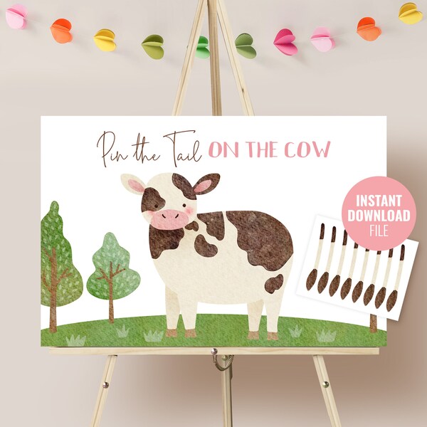 Cow Pin - Etsy