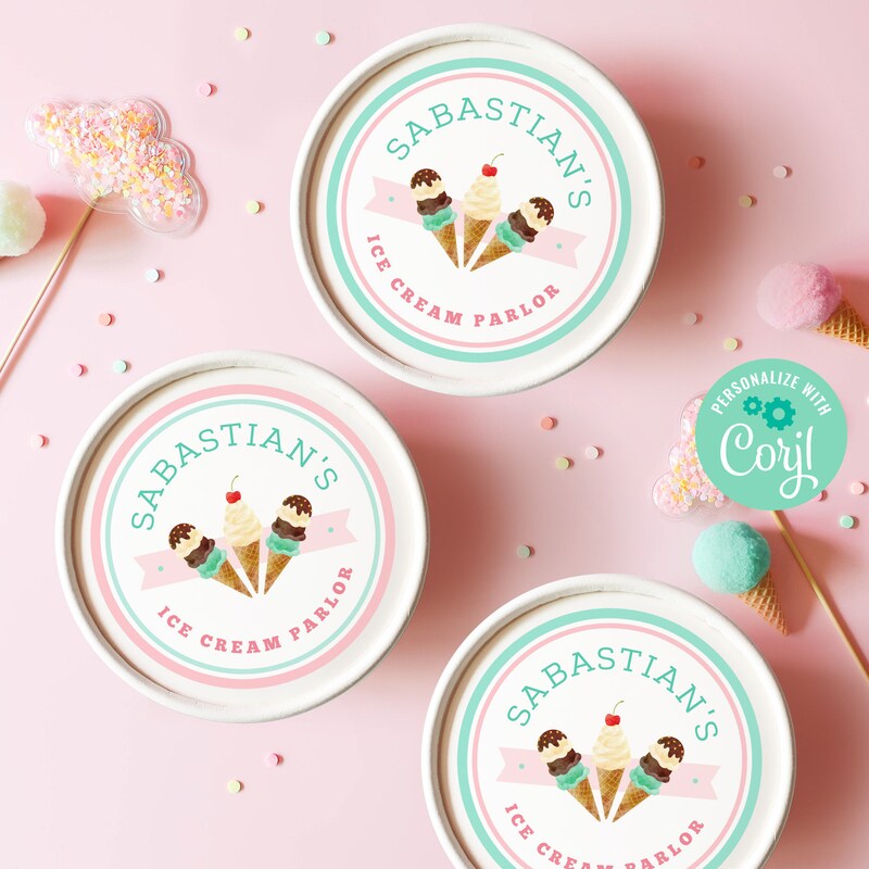 Custom Ice Cream - Etsy