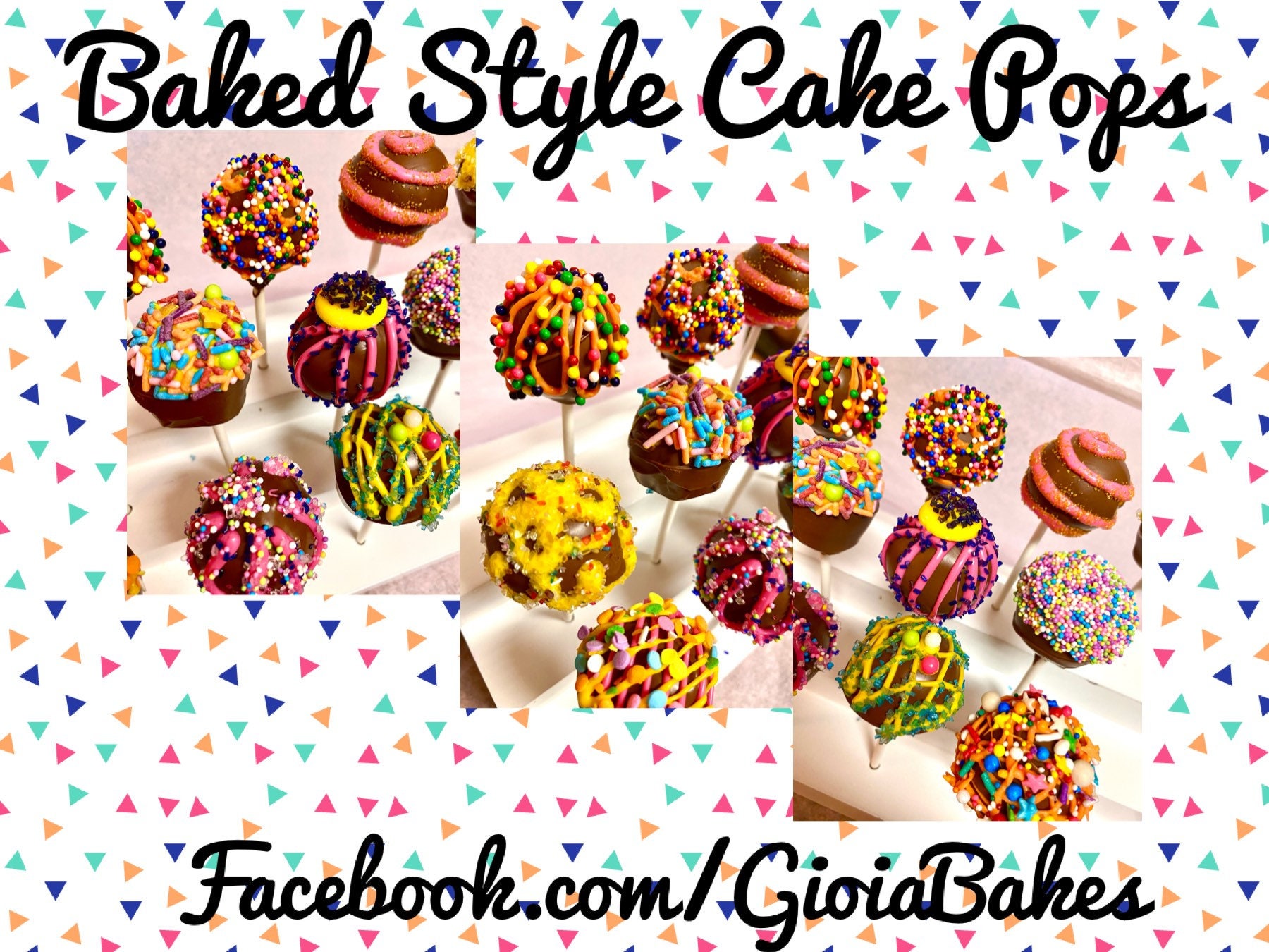 One Dozen Custom Baked Cake Pops dipped in Creamy Ghirardelli | Etsy