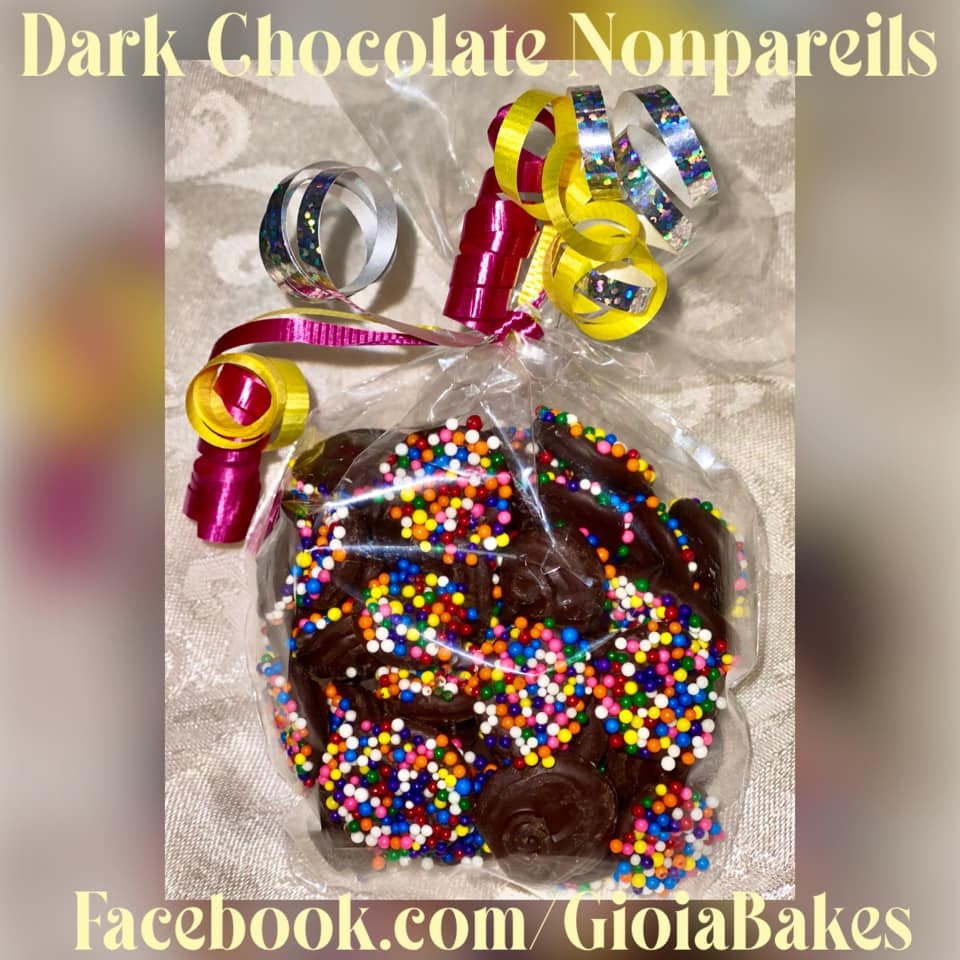 1 Lb. Hand Made Chocolate Nonpareils snow Caps Style Made - Etsy