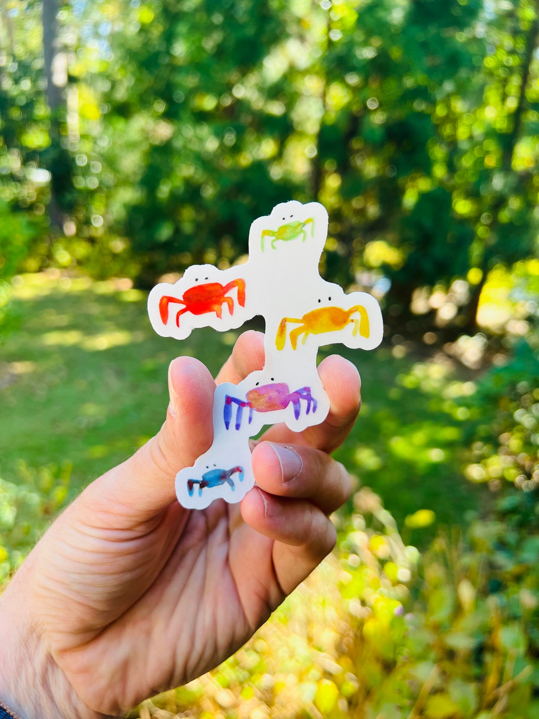 Cluster of Crabs {sticker} - Etsy