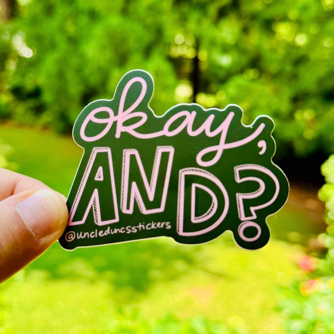 Okay, And sticker - Etsy