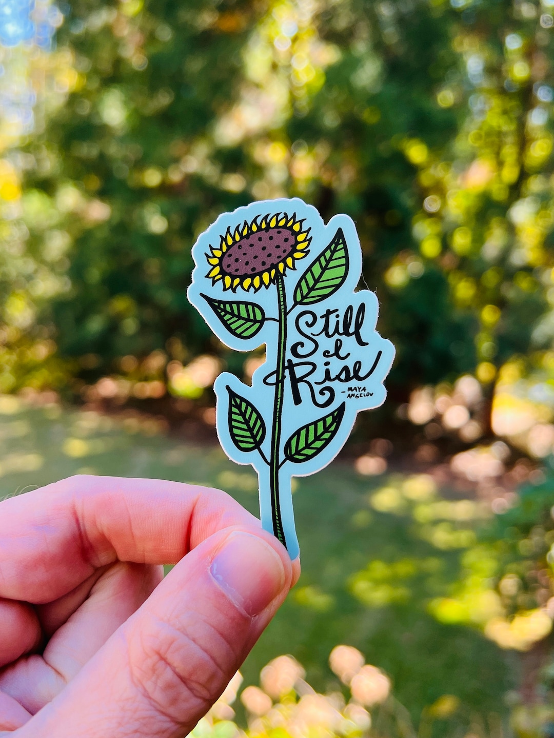 Still I Rise {sticker} - Etsy