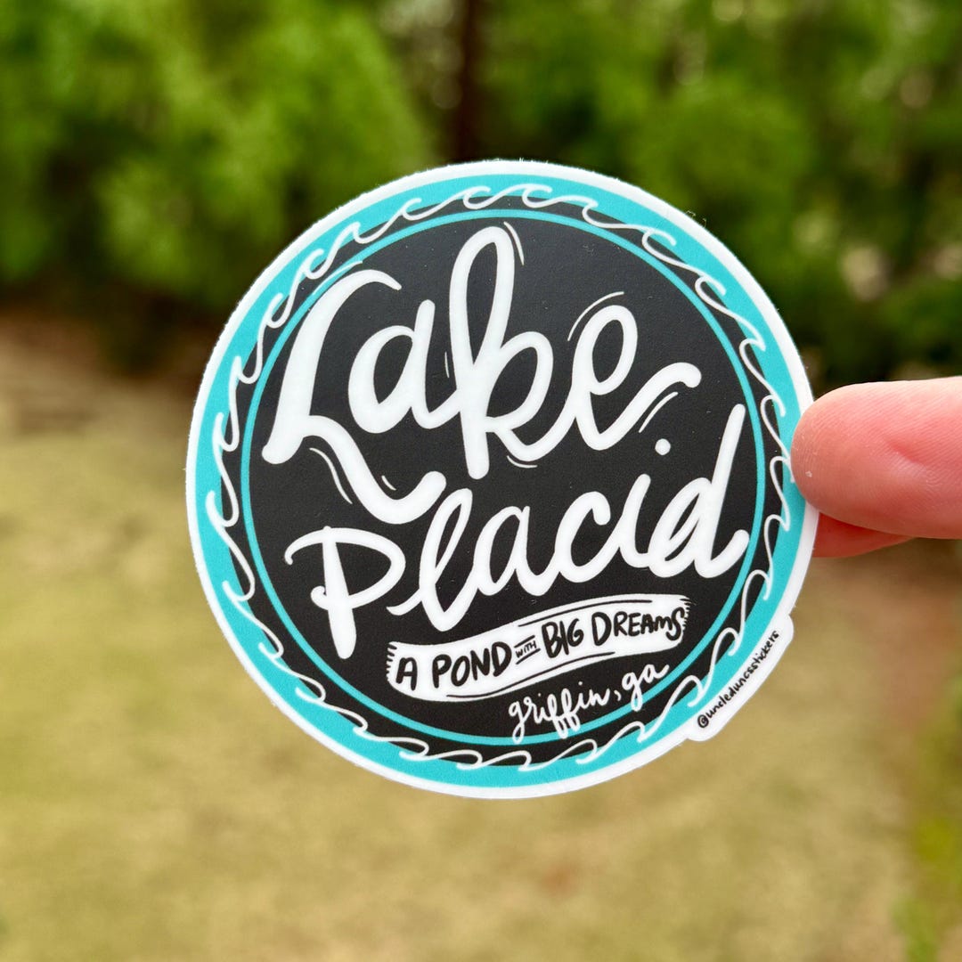 Lake Placid | Griffin, GA {sticker} - Etsy