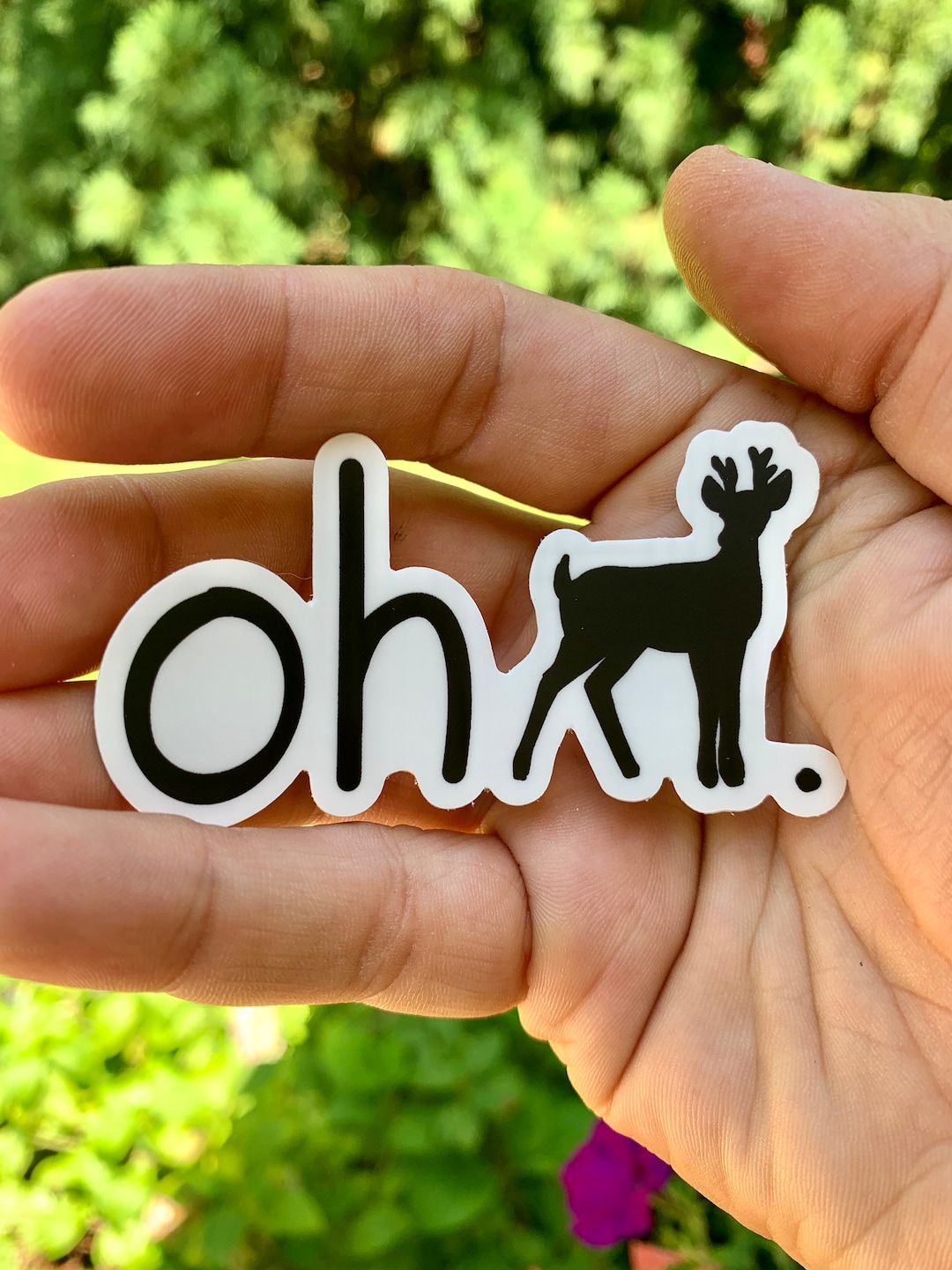 Oh Dear sticker - Etsy
