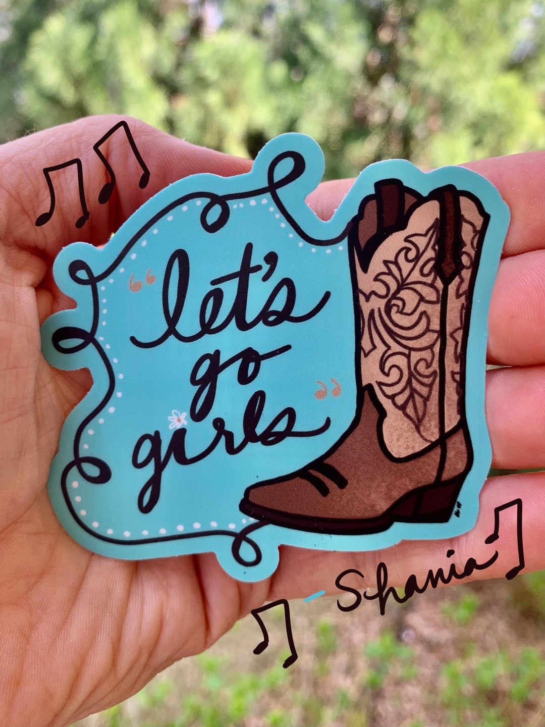 Let's Go Girls sticker - Etsy