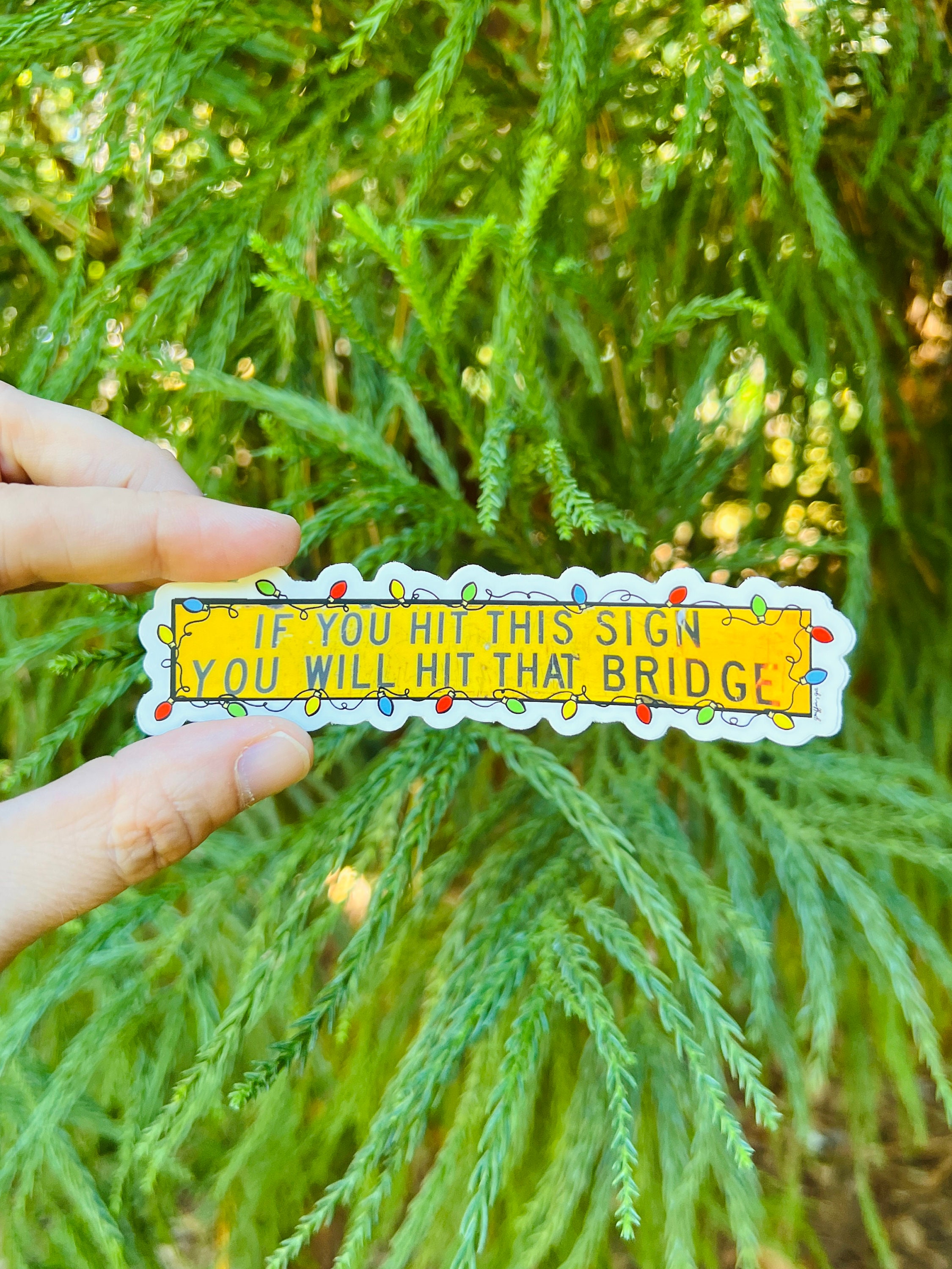 Griffin GA Bridge Sign Sticker, Funny Travel Icon - Etsy
