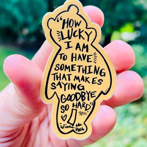 Pooh {sticker} - Etsy