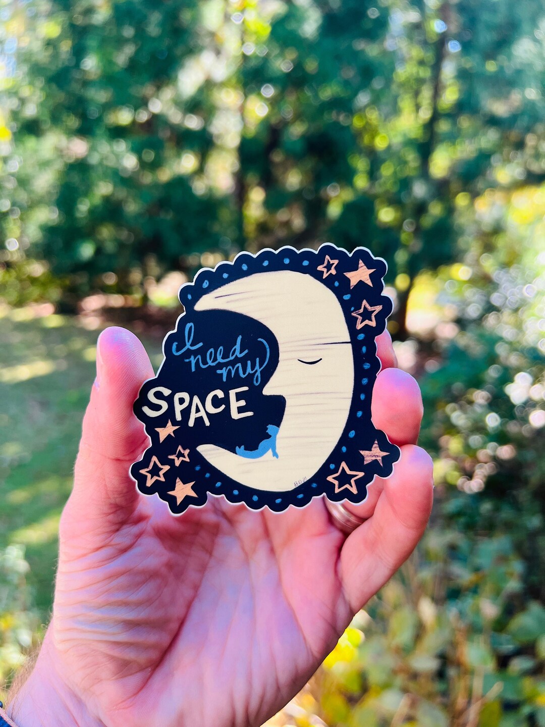 Give Me Space {sticker} - Etsy
