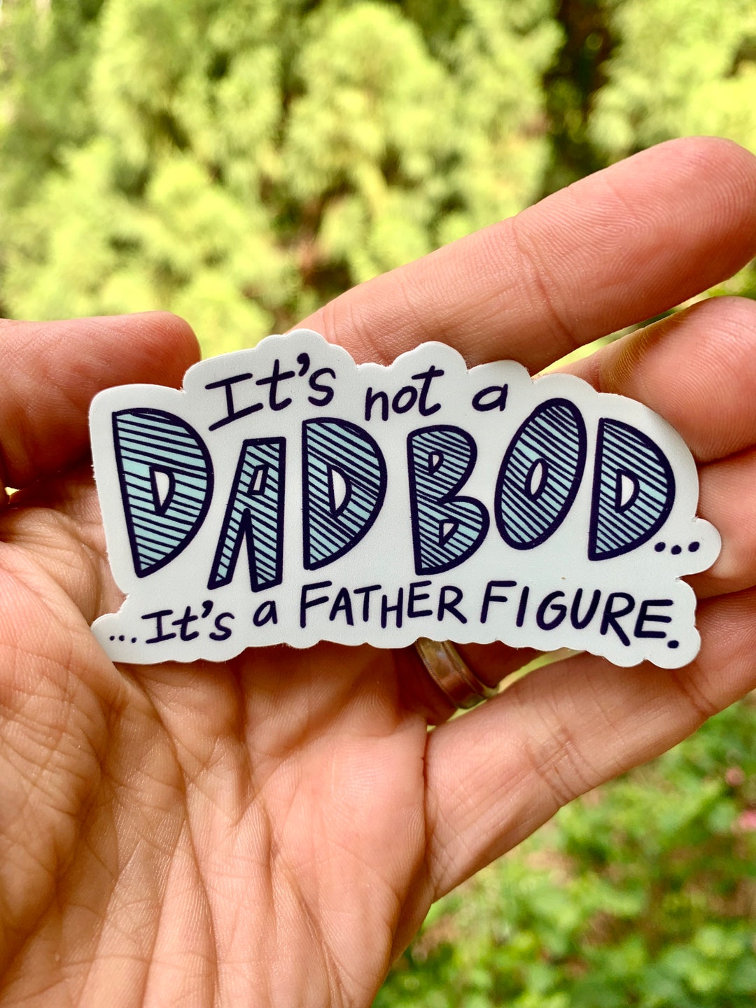 Dad Bod sticker - Etsy