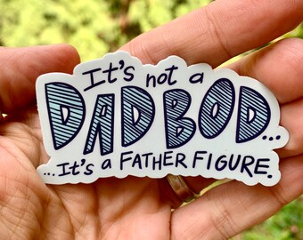 Dad Bod Sticker - Etsy