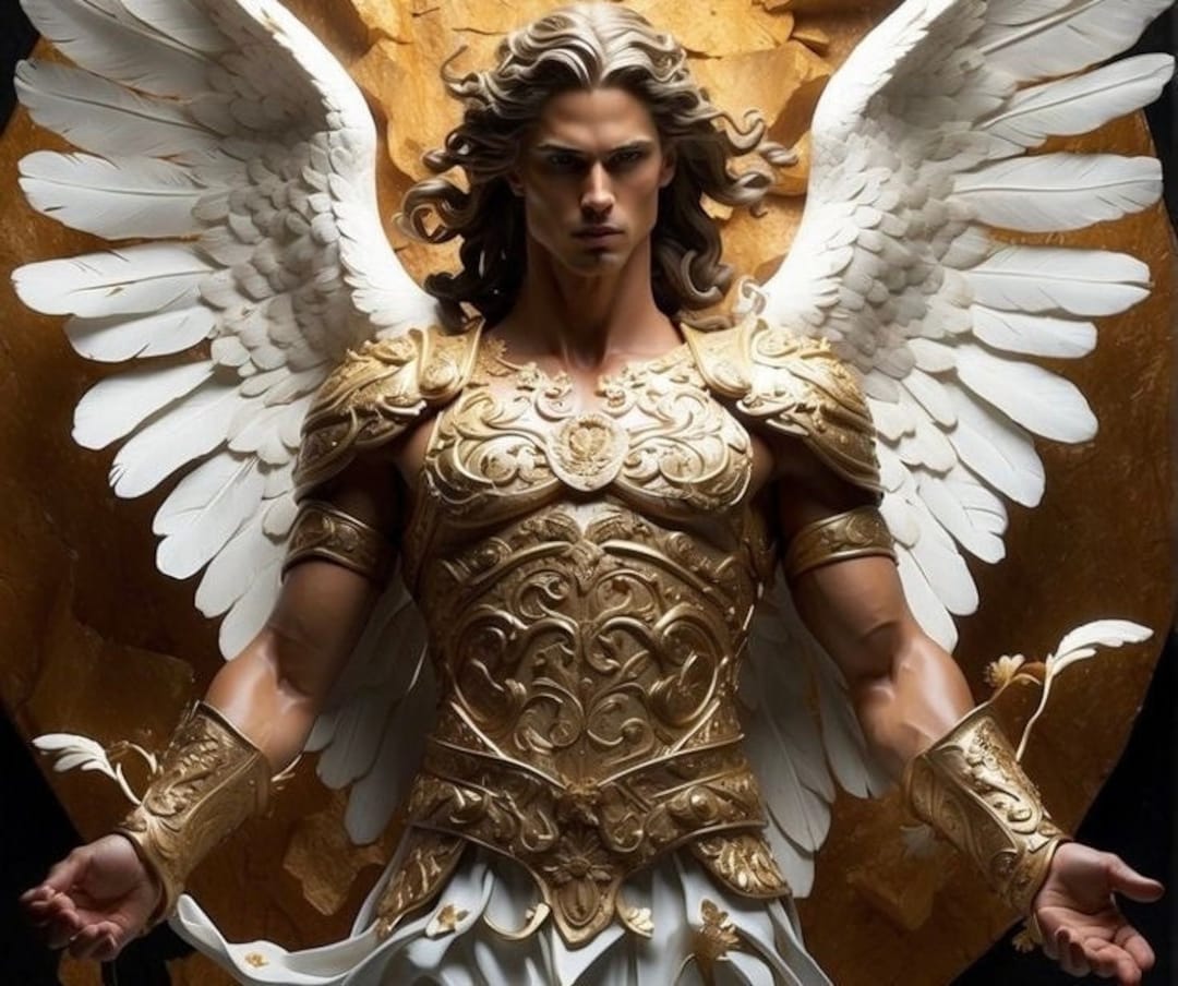 Angel of Archangel Michael Spirit Companion Direct Binding - Etsy