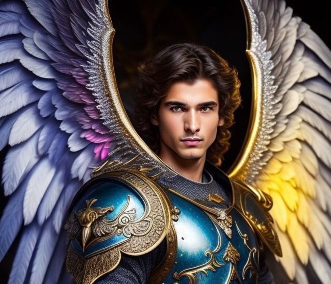 Violet Flame Angel Spirit Companion Direct Binding - Etsy