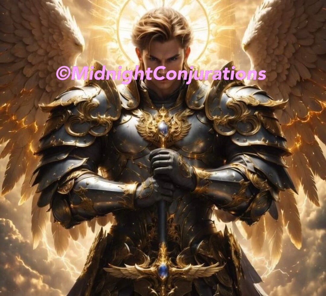 Angel of Archangel Michael Spirit Companion Direct Binding - Etsy