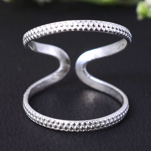 Arthritis Finger Splint Ring 925 Sterling Solid Silver - Etsy