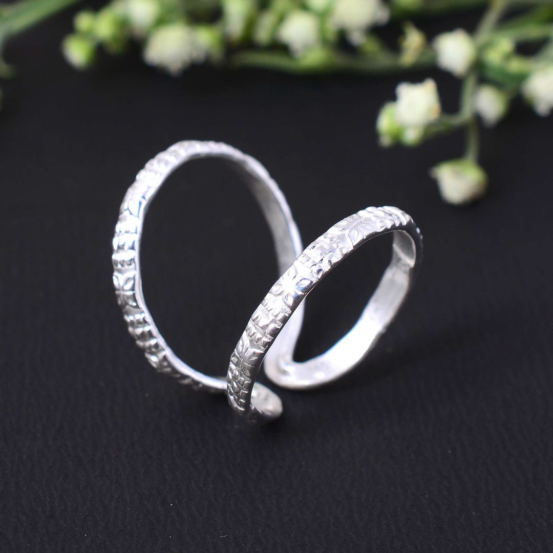 925 Sterling Silver Knuckle Ring, Arthritis Ring, Adjustable Ring ...