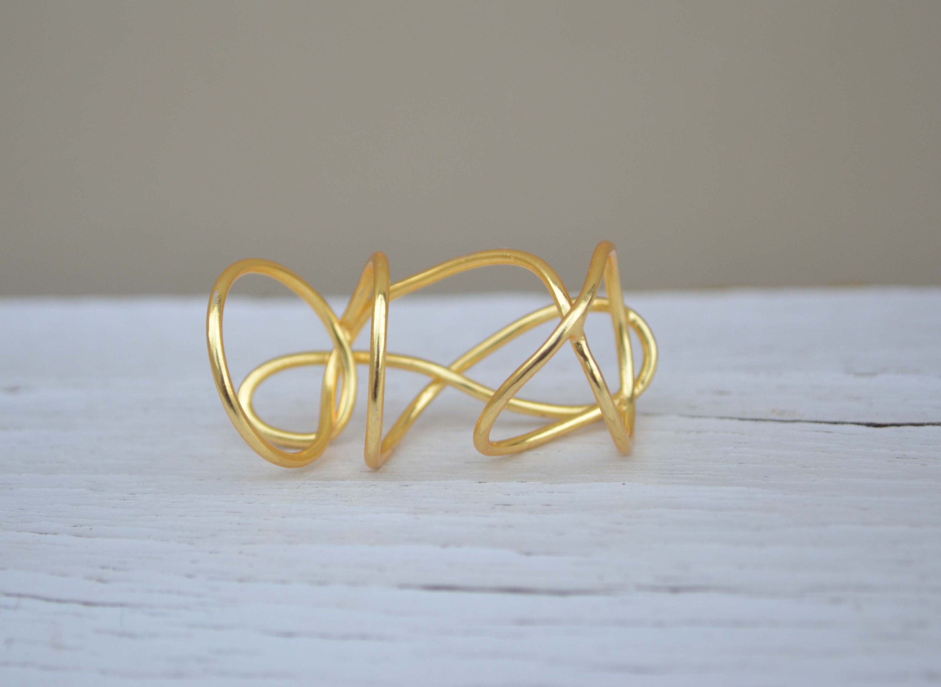 Full Finger Arthritis Ring, Splint DIP/PIP Ring, Twisted Brass Wire ...