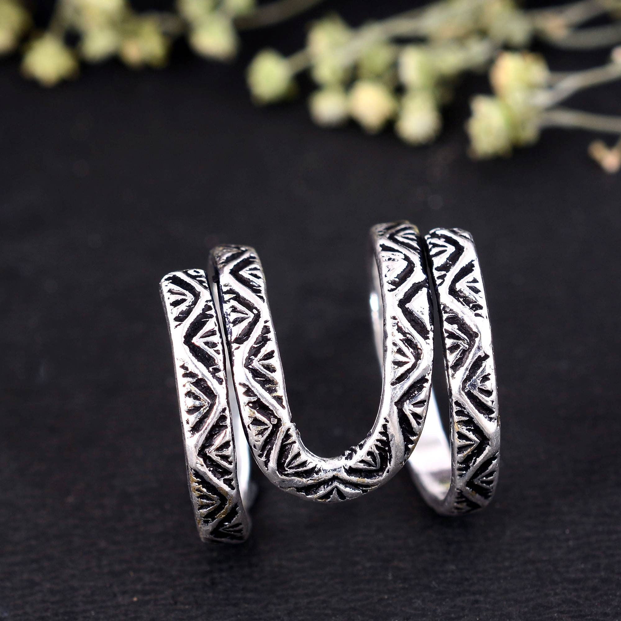 Sterling Silver EDS Finger Splint Rings Arthritis Silver Ring - Etsy