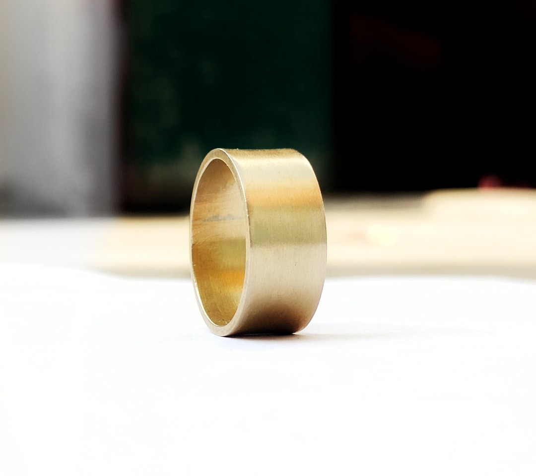 2 bis 10mm Messing Band 10mm Messing Band Daumenband Frauen Band ...