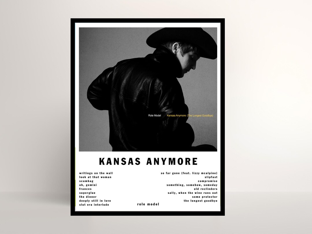Role Model – "kansas Anymore" Poster – Tucker Pillsbury Indie Pop Music ...