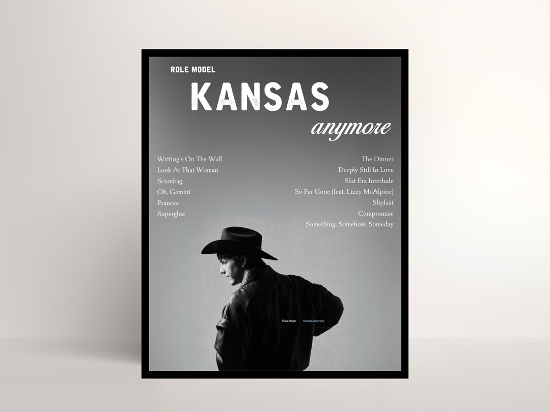 Role Model "kansas Anymore" Poster – Tucker Pillsbury Indie Music Wall ...