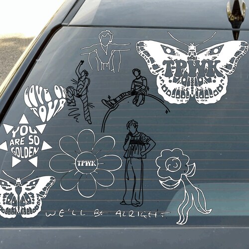 Harry Styles HS Theme Decals - Etsy