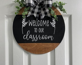 Classroom Wood Sign - Etsy