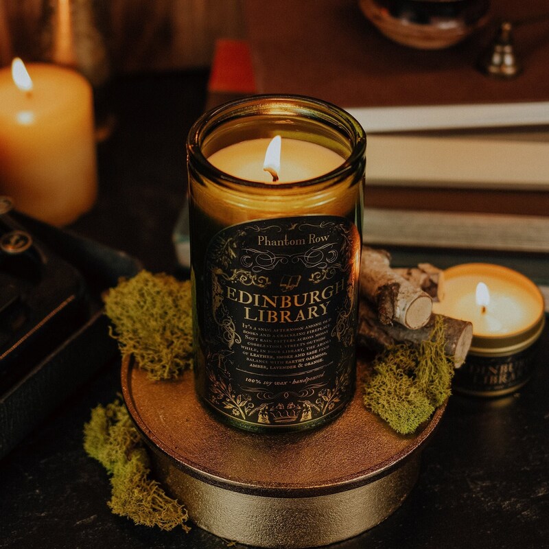Library Candle - Etsy