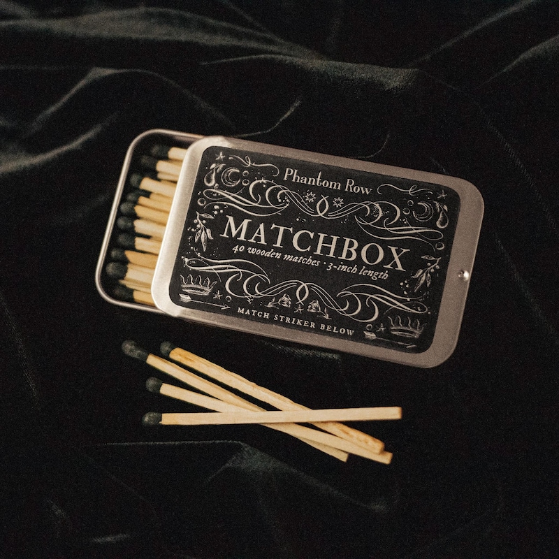 Silver Match Box Cover - Etsy