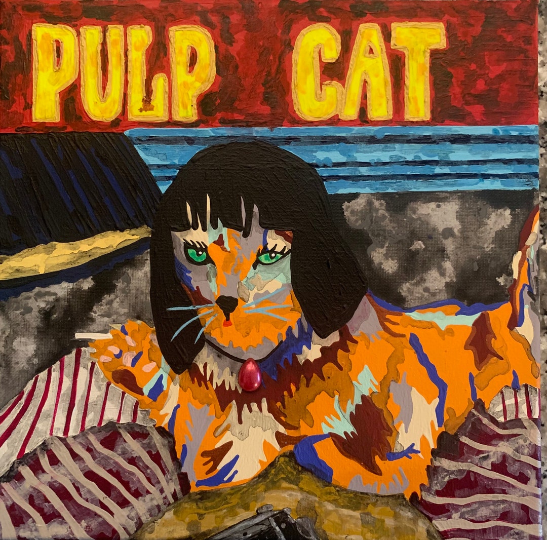 Pulp Cat - Etsy