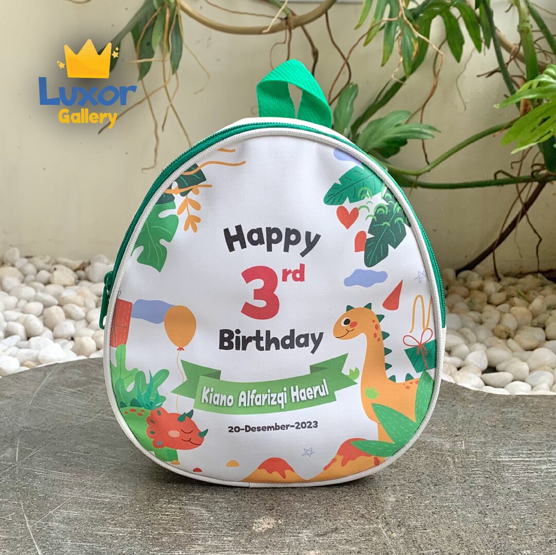 Personalized Kids Goodie Bag - Customized Birthday Back Pack - Custom ...