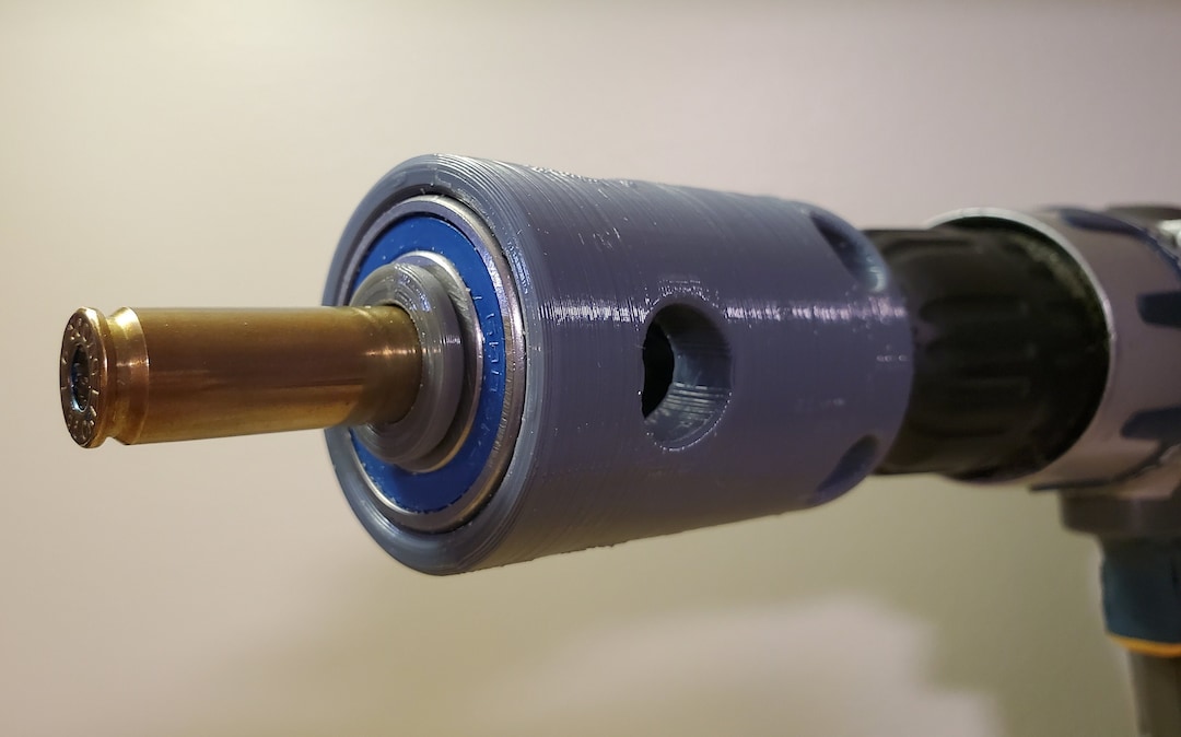 Carbide Drill-powered Case Trimmer, Similar to WFT. Interchangable ...