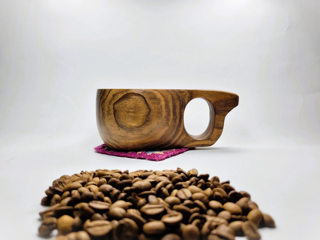Large Kuksa, Coffee Mug, Tea Cup, Coffee Cup, Camping Mug, Walnut Kuksa ...