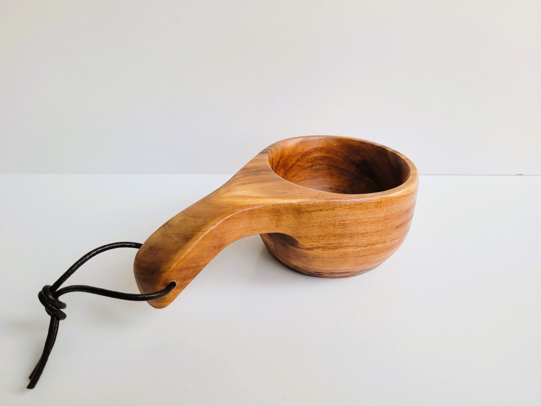Olive Kuksa, Large Kuksa, Coffee Mug, Tea Cup, Camping Mug, Gift for ...