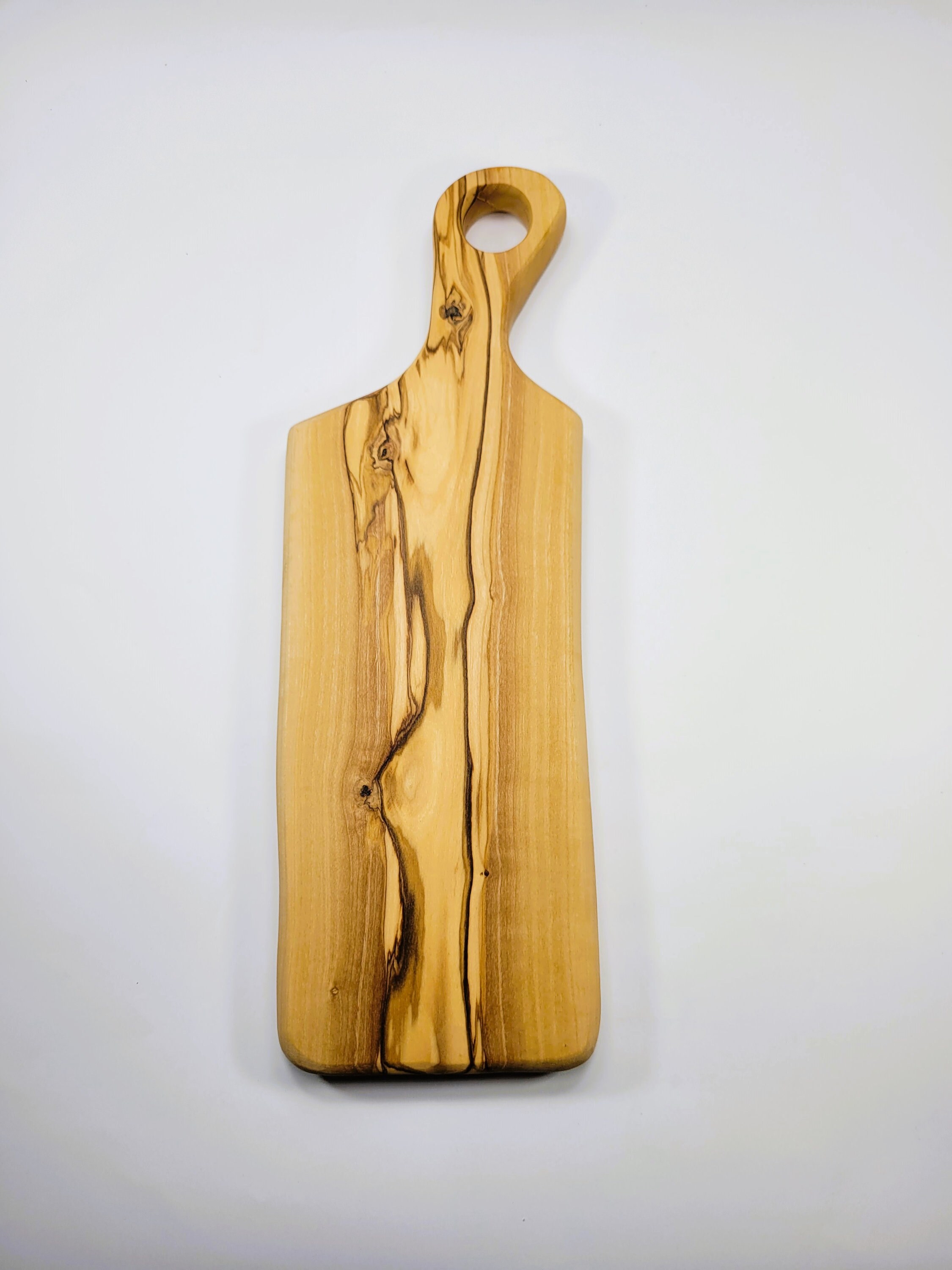 Solid Olive Cutting Board Made From One Solid Piece of Olive Wood ...