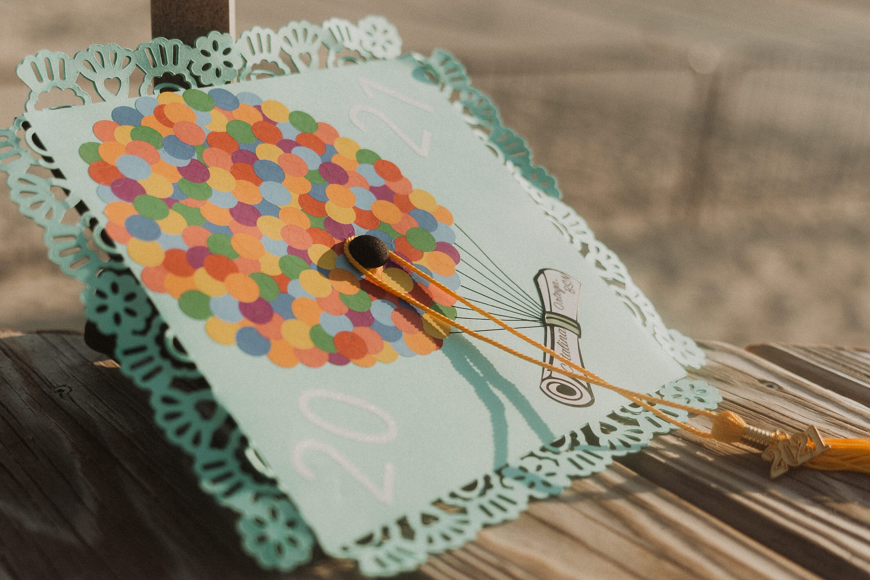 Disneys UP Themed Graduation Cap - Etsy