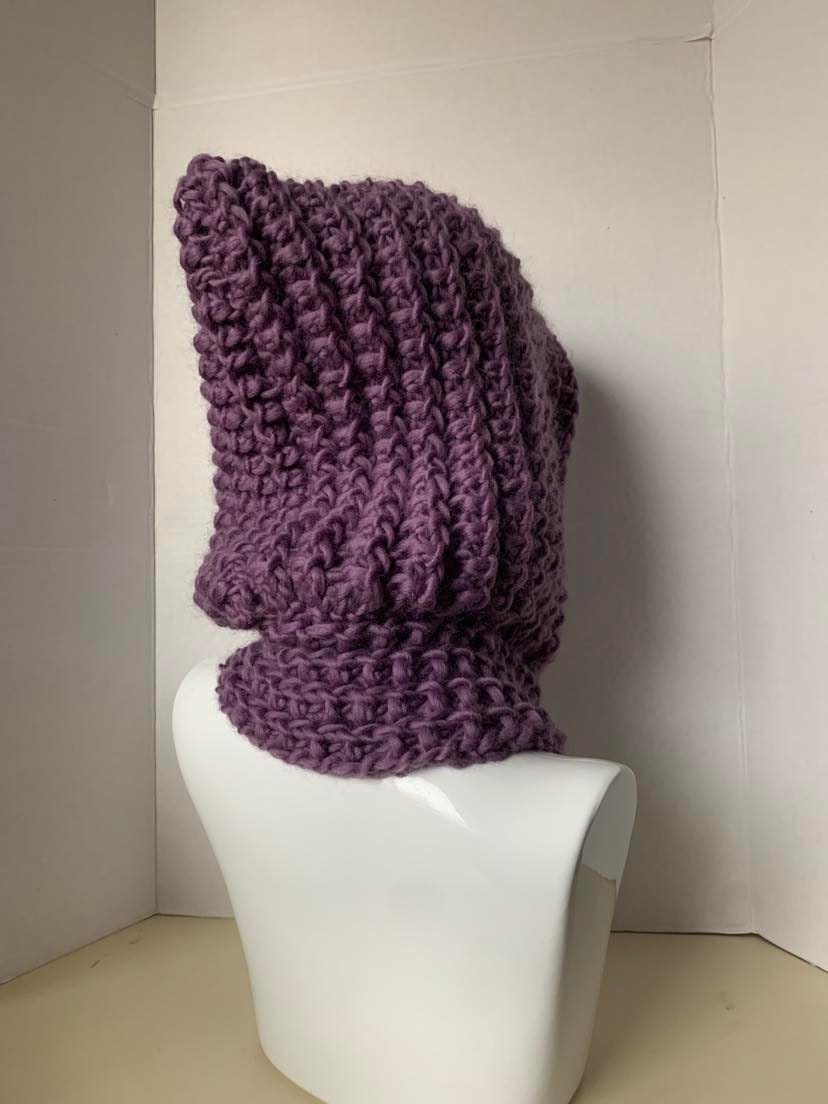 Knit Hood - Etsy
