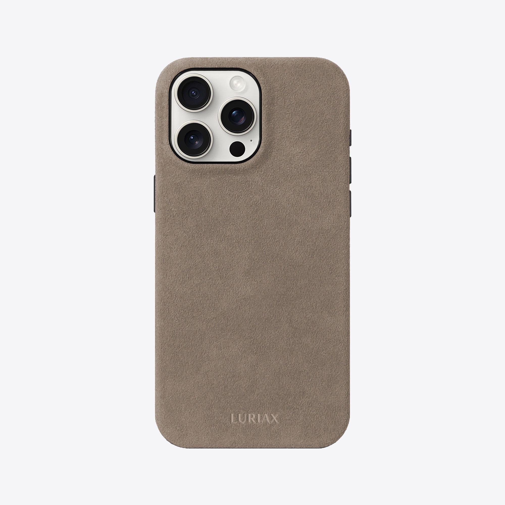 The Classic iPhone Case - Malibu Beige by Luriax | Alcantara Suede ...