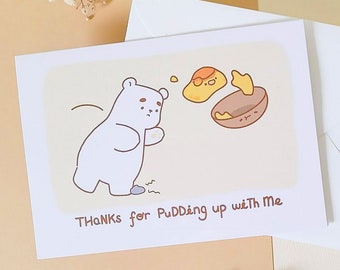 Thanks for Pudding - Etsy