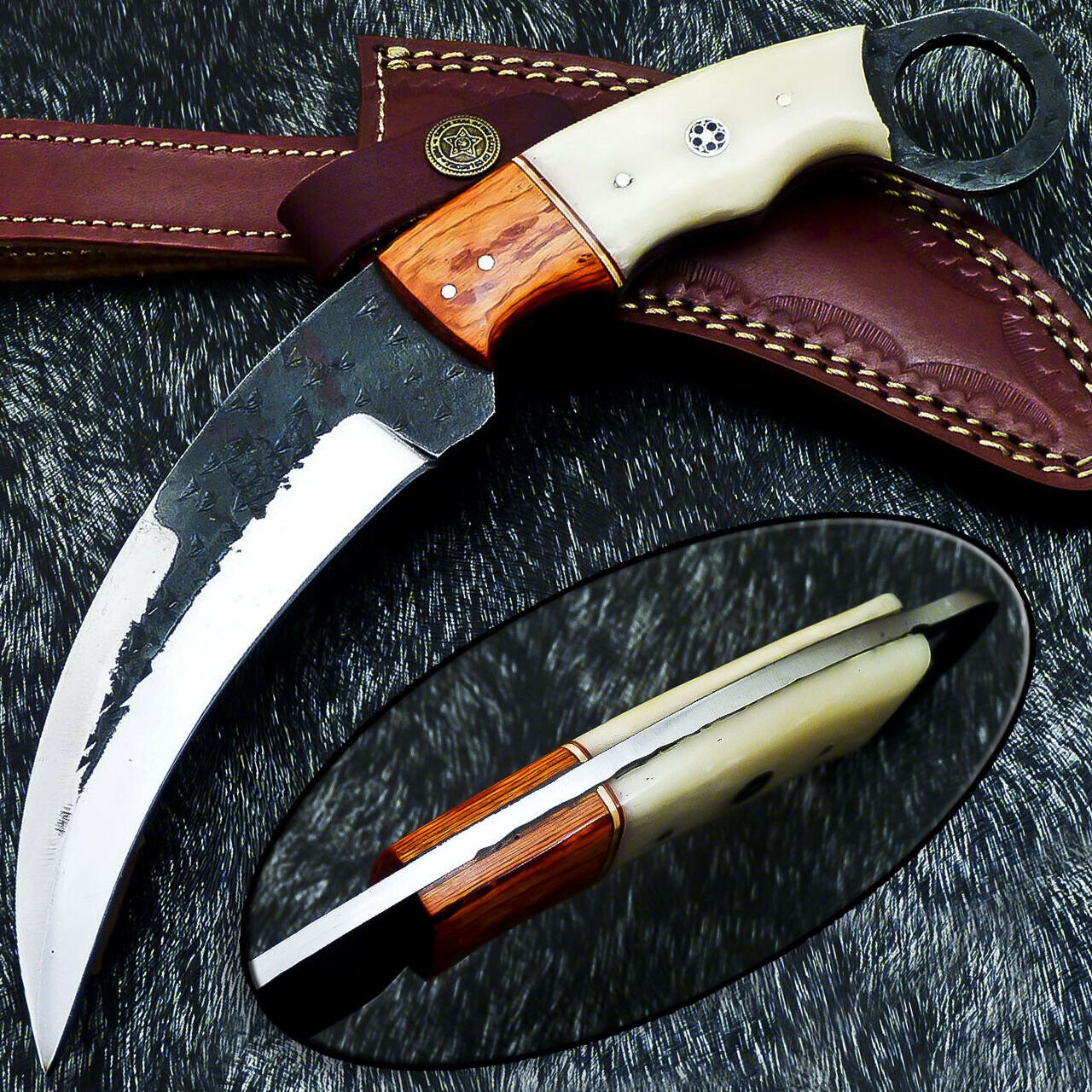 Fabulous Hand Forged Carbon Steel Fixed Blade Karambit Knife - Etsy