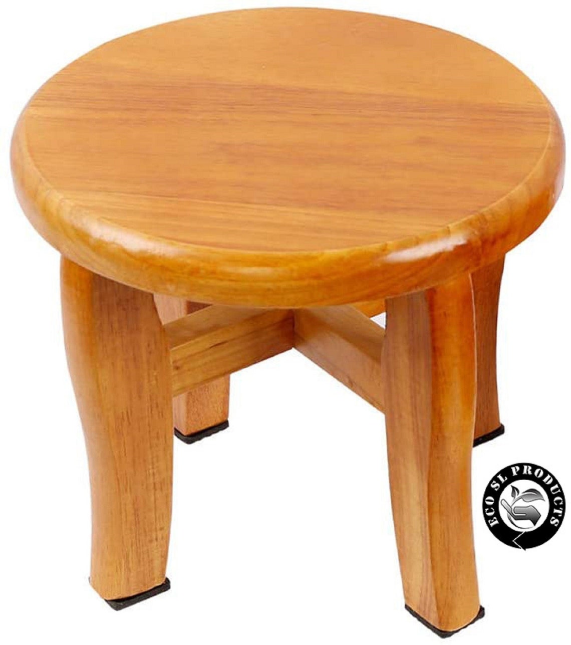 Round Step Stool JackWood Wooden Stool Wooden Plant Stand | Etsy