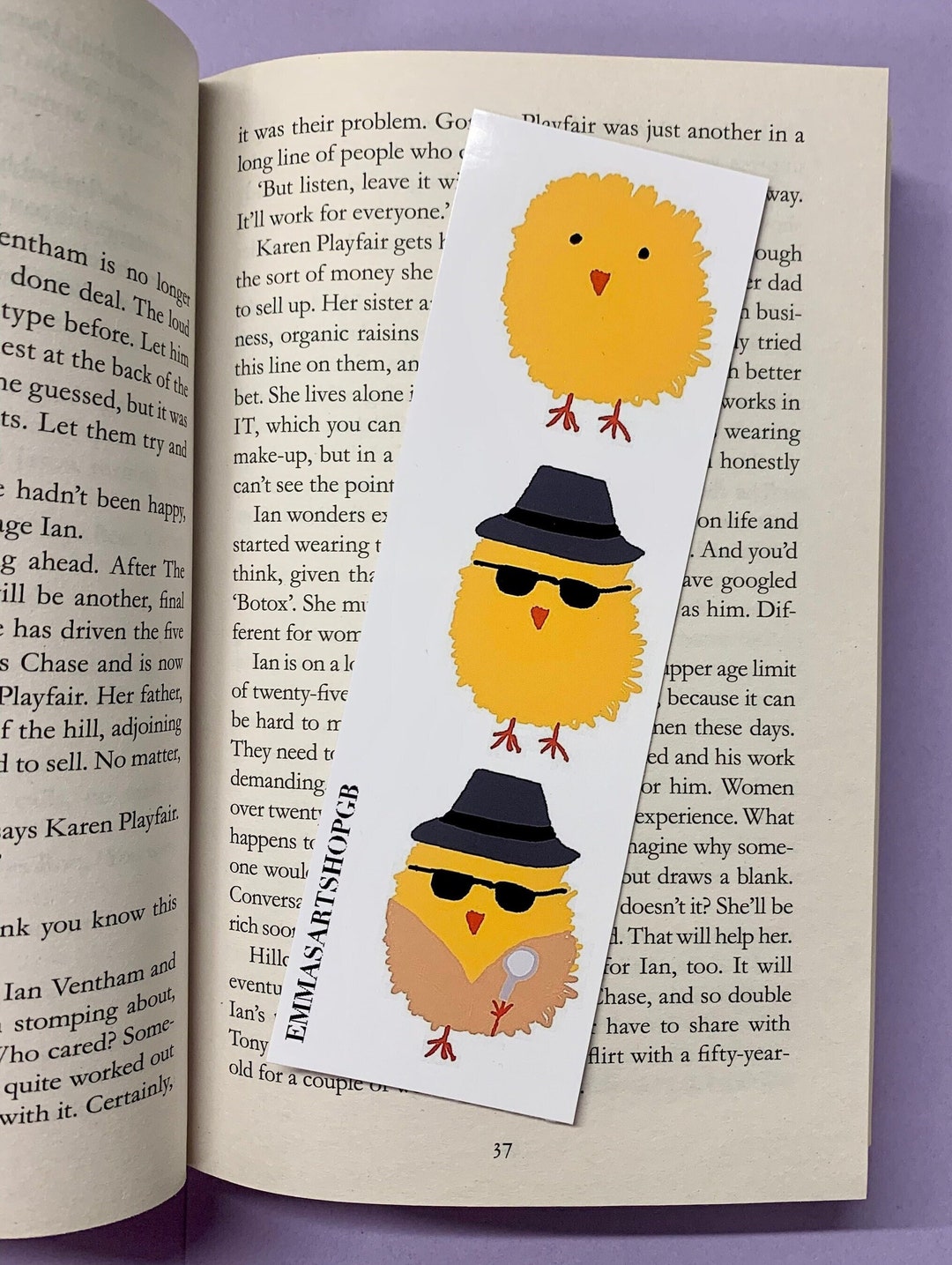 Funny Chicken Bookmark, Viral, Whos an Undercover Spy, Easter Gift ...