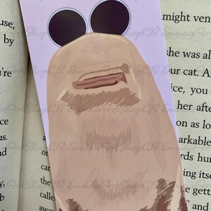 Marcus the Worm Bookmark: Funny Bookworm Gift - Etsy