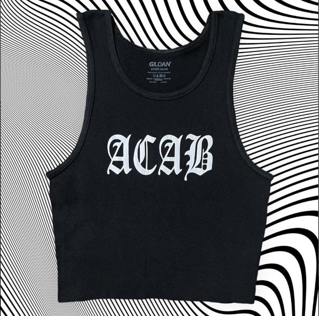 ACAB Shirt | Anarchy Shirt | Punk Rock Shirt | Alternative Clothing ...
