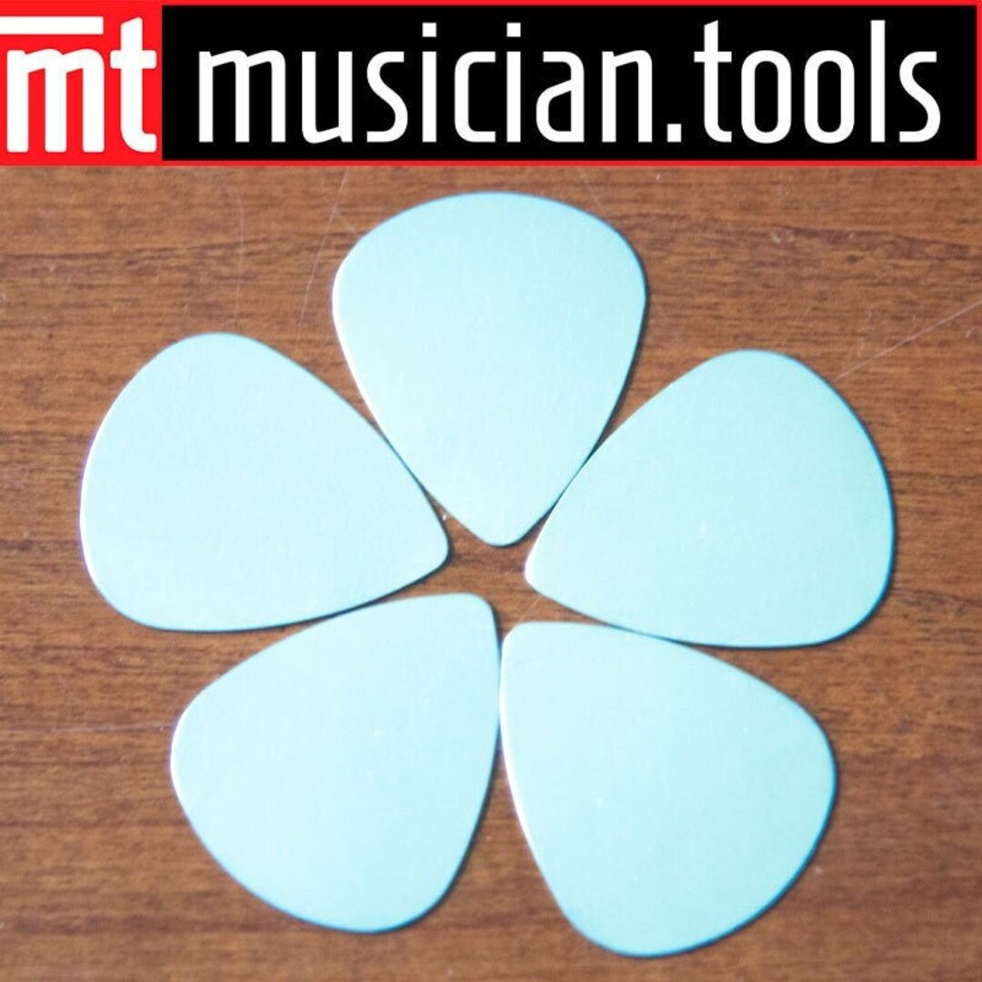 Stainless Steel Guitar Picks 5 Pack - Etsy